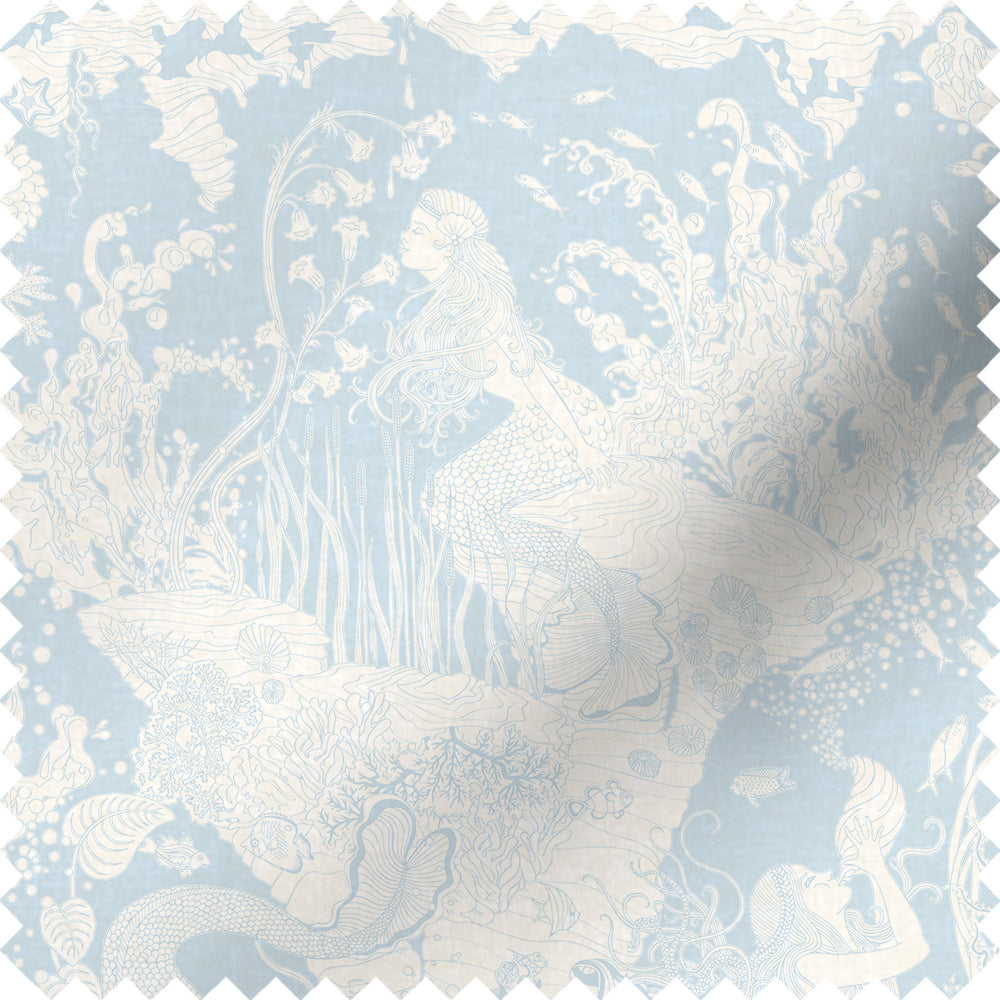 Mermaids (Mist) - Fabric – Dupenny